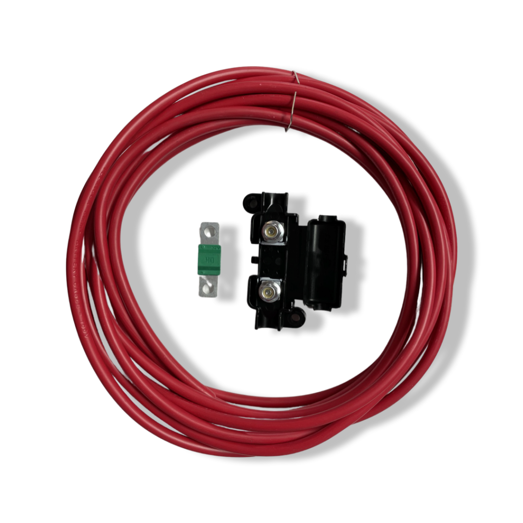 Cable 6m + 40A Fuse + Fuse Holder – Qbeams